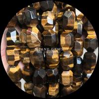 China Black Rutilated Quartz Natural Raw Rough Faceted Gemstone Beads 15x20x13mm Loose Strands for Jewelry Making for sale