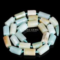 China Natural Strawberry Quartz Amazonite Raw Rough Faceted Gemstone Beads 8-12mm Loose Strands for Jewelry Making for sale