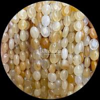 China Natural Carnelian Indian Agate Oval Gemstone Beads 8x10mm Loose Strands for Jewelry Making for sale