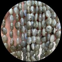 China Natural Blue Aventurine Howlite Oval Gemstone Beads 8x10mm Loose Strands for Bracelet Jewelry Making for sale