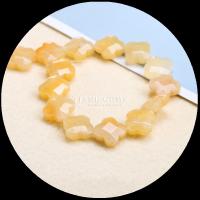 China Natural Gemstone Clover Shape Loose Bead Strands 12x5mm Carnelian Topaz for Jewelry Making for sale