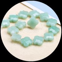 China Natural Gemstone Clover Shape Loose Bead Strands 12x5mm Carnelian Topaz for Jewelry Making for sale