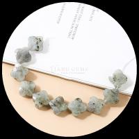 China Natural Gemstone Clover Shape Loose Bead Strands 12x5mm for Jewelry Making Bracelets for sale