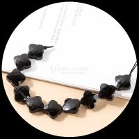 China Natural Crystal Gemstone Clover Shape Loose Bead Strands 12x5mm for Bracelets Jewelry Making for sale
