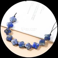 China Natural Crystal Gemstone Clover Shape Loose Bead Strands 12x5mm for Bracelets Jewelry Making for sale