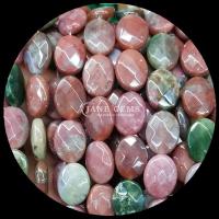 China Natural Red Jasper Faceted Oval Gemstone Bead Strands 6x8mm 8x12mm 12x16mm Loose Beads for Jewelry Making for sale