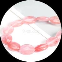 China Natural Crystal Gemstone Faceted Oval Shape Loose Bead Strands 6x8mm 8x12mm for Jewelry Making for sale