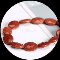 China Natural Crystal Gemstone Faceted Oval Shape Loose Bead Strands 6x8mm 8x12mm for Jewelry Making for sale