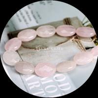 China Natural Crystal Gemstone Faceted Oval Shape Loose Bead Strands 6x8mm 8x12mm for Jewelry Making for sale