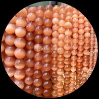 China Natural Gemstone Round Cat Eye Loose Bead Strands 4mm to 12mm for Bracelets for sale