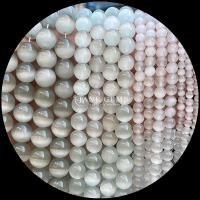 China Natural Cat Eye Loose Bead Strands Round Shape 4mm to 12mm Various Colors for Jewelry Making for sale
