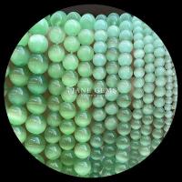 China Natural Cat Eye Loose Bead Strands Round Shape 4mm to 12mm Various Colors for Jewelry Making for sale