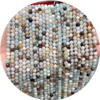 China Natural Gemstone Round Faceted Beads Strand 6mm 8mm for Jewelry Making DIY for sale