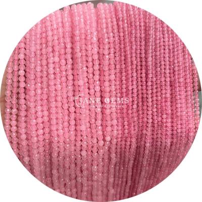 China Natural Gemstone Round Faceted Beads Strand 6mm 8mm for Jewelry Making DIY for sale