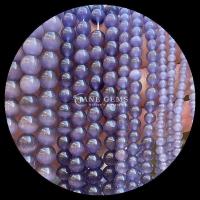 China Natural Gemstone Cat Eye Loose Bead Strands 4mm to 12mm Round Shape for Jewelry Making Healing Energy for sale