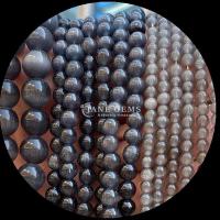 China Natural Gemstone Cat Eye Loose Bead Strands 4mm to 12mm Round Shape for Jewelry Making Healing Energy for sale