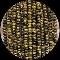 China Wholesale Natural Gemstone Faceted Abacus Loose Bead Strands 4x3mm for Jewelry Making Healing Energy for sale