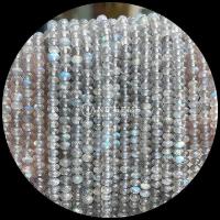 China Natural Tourmaline Garnet Faceted Abacus Gemstone Bead Strands 4x3mm for Healing Energy Jewelry Making for sale