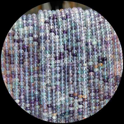 China Natural Gemstone Faceted Abacus Loose Bead Strands 4x3mm for DIY Jewelry Healing Energy for sale