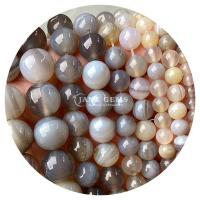 China Natural Agate Stone Beads 6mm Round Loose Spacer Beads for Jewelry Making DIY Bracelets for sale