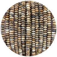 China Natural Stone Beads Healing Crystal Quartz Gemstone UFO Shape Loose Beads 6mm for Jewelry Making for sale
