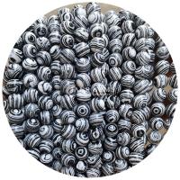 China Imitation Malachite Stone Beads Round 8mm Loose Beads for DIY Jewelry Making Bulk for sale