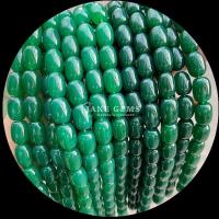 China Natural Dalmatian Jasper Barrel Shape Loose Bead Strands 8x12mm for Jewelry Making for sale