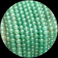 China Natural Gemstone Apple Shape Loose Bead Strands 7x8mm 9x10mm for Jewelry Making for sale