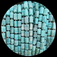 China Natural Gemstone Faceted Cylinder Loose Bead Strands 8x11mm for Jewelry Making for sale