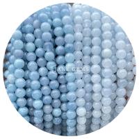 China Natural Chalcedony Crystal Beads Strand 8mm Round Loose Beads for Jewelry Making for sale