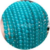 China Lavender Chalcedony Bright Red Chalcedony Round Scattered Beads 6mm Semi-Finished DIY Jewelry Accessories for sale