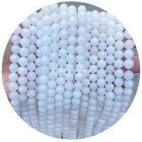 China Round Chalcedony Loose Beads 6mm 8mm Polished Smooth for DIY Jewelry Making for sale