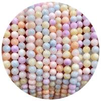 China Round Chalcedony Loose Beads 6mm 8mm Polished Smooth for DIY Jewelry Making for sale