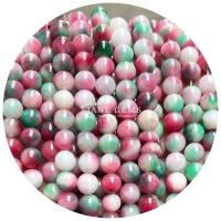 China Round Chalcedony Loose Beads 6-10mm for Jewelry Making Bracelet Keychain for sale