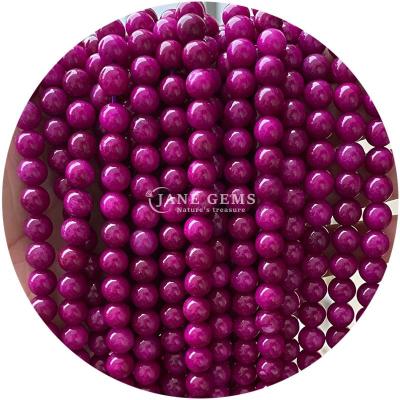 China Round Chalcedony Loose Beads 6-10mm for Jewelry Making Bracelet Keychain for sale