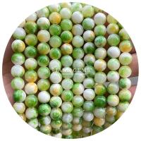 China Natural Round Chalcedony Jade Loose Beads 6mm 8mm for DIY Jewelry Making Healing Crystal for sale