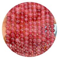 China Natural Round Chalcedony Jade Loose Beads 6mm 8mm for DIY Jewelry Making Healing Crystal for sale