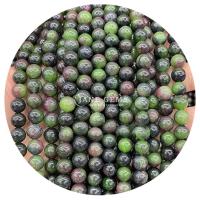 China Natural Rainbow Pink Xinjiang Chalcedony Round Loose Beads 6mm for Jewelry Making Bracelet Necklace for sale