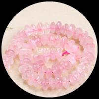 China Natural Crystal Citrine Rose Quartz Irregular Tumbled Gemstone Beads 6x10mm Loose Strands for Jewelry Making for sale