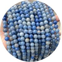 China Natural Pink Aventurine Round Gemstone Beads Strand 6mm 8mm for DIY Jewelry Making for sale