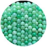China Natural Round Loose Stone Beads Peace Jade Australian Jade 6mm for Jewelry Making for sale