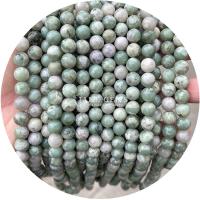 China Natural Round Loose Stone Beads Peace Jade Australian Jade 6mm for Jewelry Making for sale