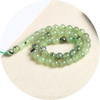 China Xinjiang Chalcedony Loose Bead Strand 6mm Round Pink Opal Green Jadeite for DIY Jewelry Making for sale