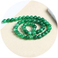 China Xinjiang Chalcedony Loose Bead Strand 6mm Round Pink Opal Green Jadeite for DIY Jewelry Making for sale