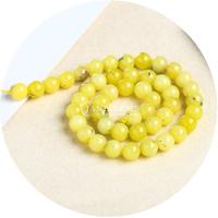 China Xinjiang Chalcedony Bead Strands 6mm Round Amazonite Color for Jewelry Making for sale