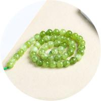 China Xinjiang Chalcedony Bead Strands 6mm Round Amazonite Color for Jewelry Making for sale