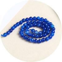China Xinjiang Chalcedony Bead Strands 6mm Round Amazonite Color for Jewelry Making for sale