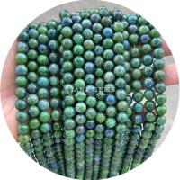 China Natural Ocean Jasper Dragon Blood Loose Beads 6mm Round Strand for Jewelry Making for sale
