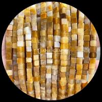 China Cube Square Shape Howlite Lapis Lazuli Loose Bead Strands for DIY Jewelry Making for sale