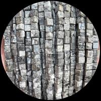 China Natural Labradorite Blue Dot Loose Bead Strands 4mm 6mm 8mm Cube Square for Jewelry Making for sale